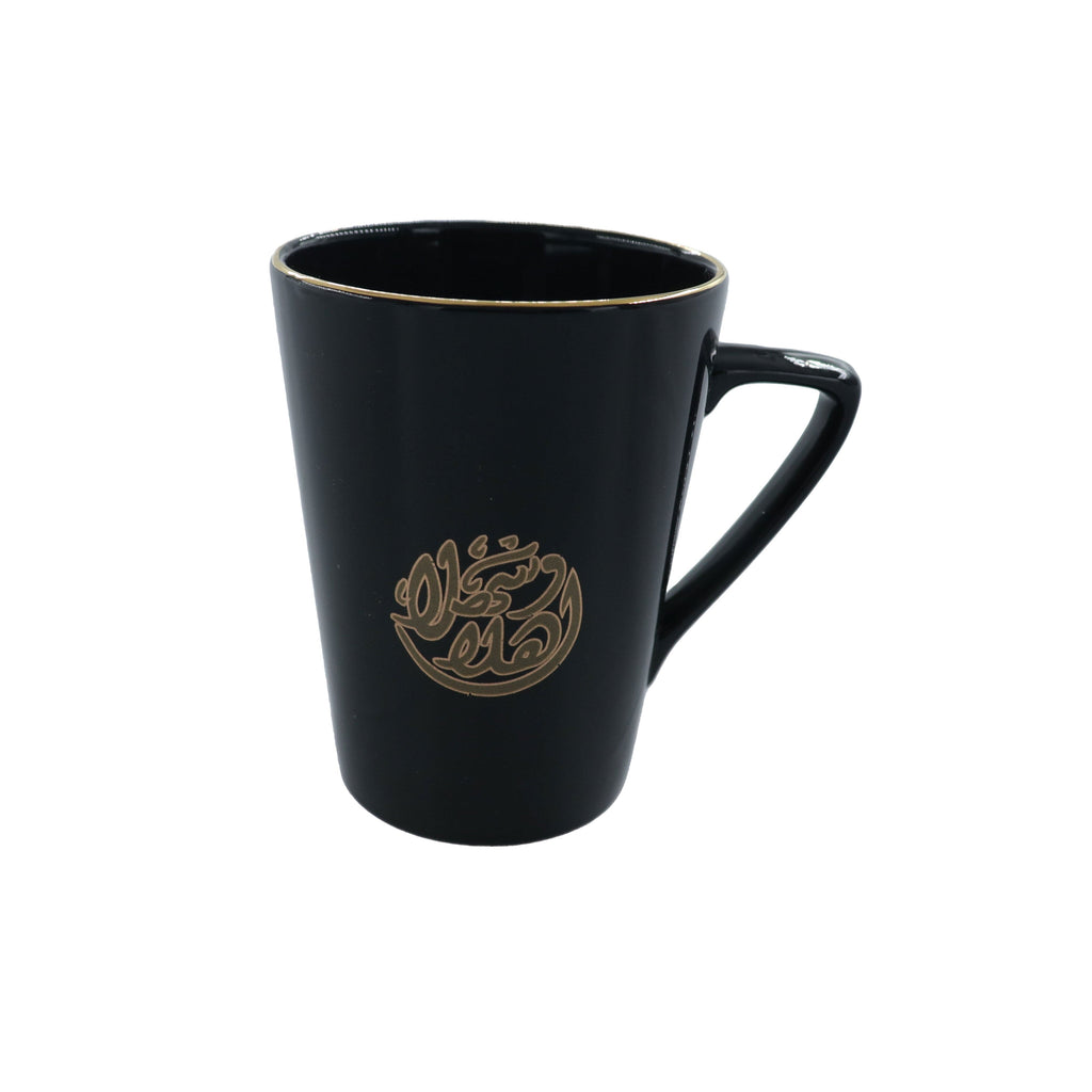 Black Ahlan Wa Sahlan Porcelain Mug
