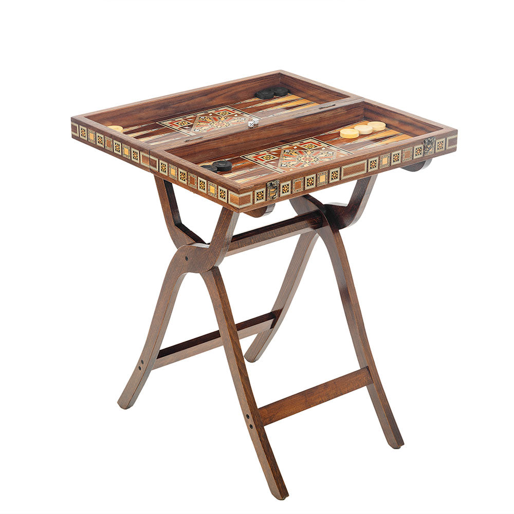Backgammon With Stand